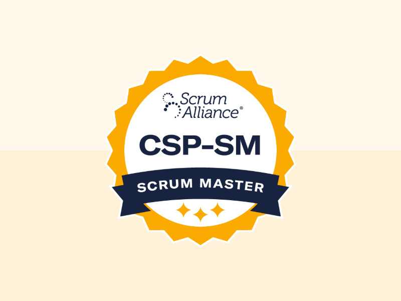 Certified Scrum Professional Scrum Master (CSP-SM)